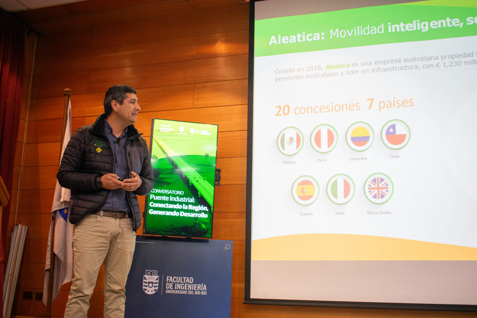 Mundo académico destaca a Puente Industrial como obra emblemática de la ...